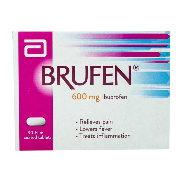 Ибупрофен (Бруфен) / IBUPROFEN (Brufen) 600 mg, 30 таблетки – Turko Pharma